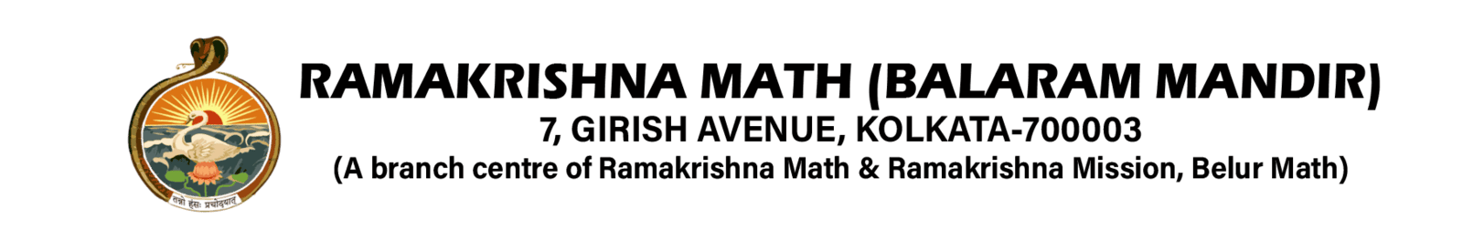 Ramakrishna Math, Balaram Mandir